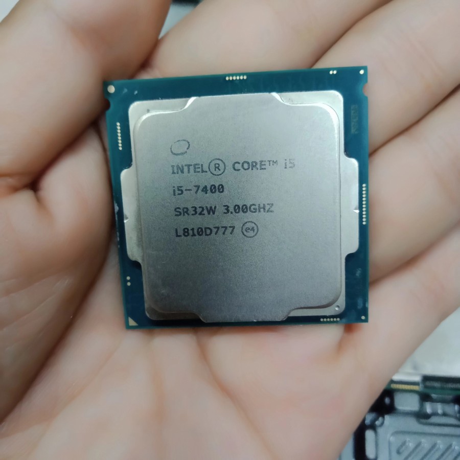 Jual PROCESSOR INTEL CORE I5 7400 TRAY TANPA FAN SOCKET 1151 like new ...