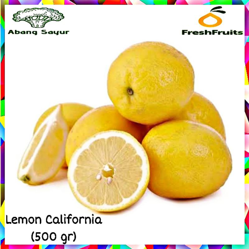 Jual Jeruk Lemon California 500gr | Shopee Indonesia