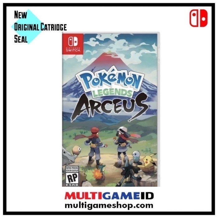 Jual Switch Pokemon Legends Arceus MDE US Cover | Shopee Indonesia