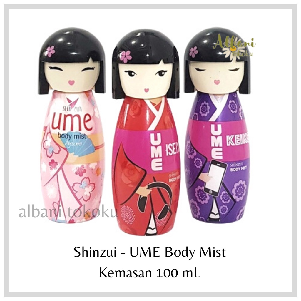 Jual Ume Body Mist 100 mL - Parfum Ume Shinzui - Variasi Keiko - Minyak ...