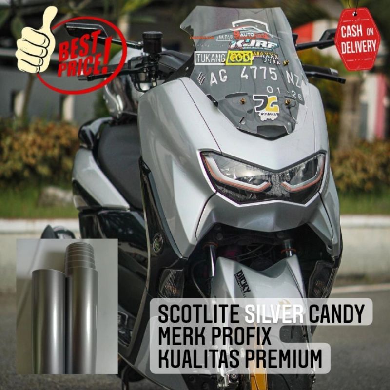 Jual Scotlite silver candy sticker scotlite motor silver skotlet silver ...