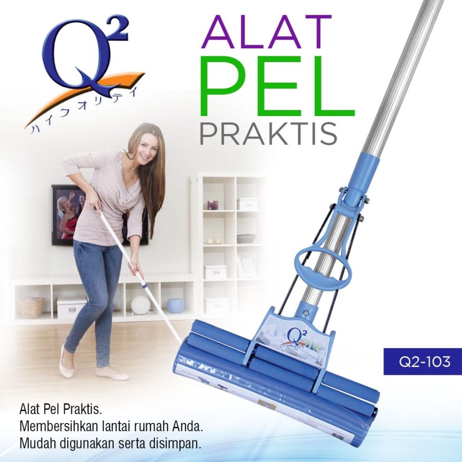 Jual Alat Pel Praktis Serbaguna Pembersih Lantai Q2-103 | Shopee Indonesia