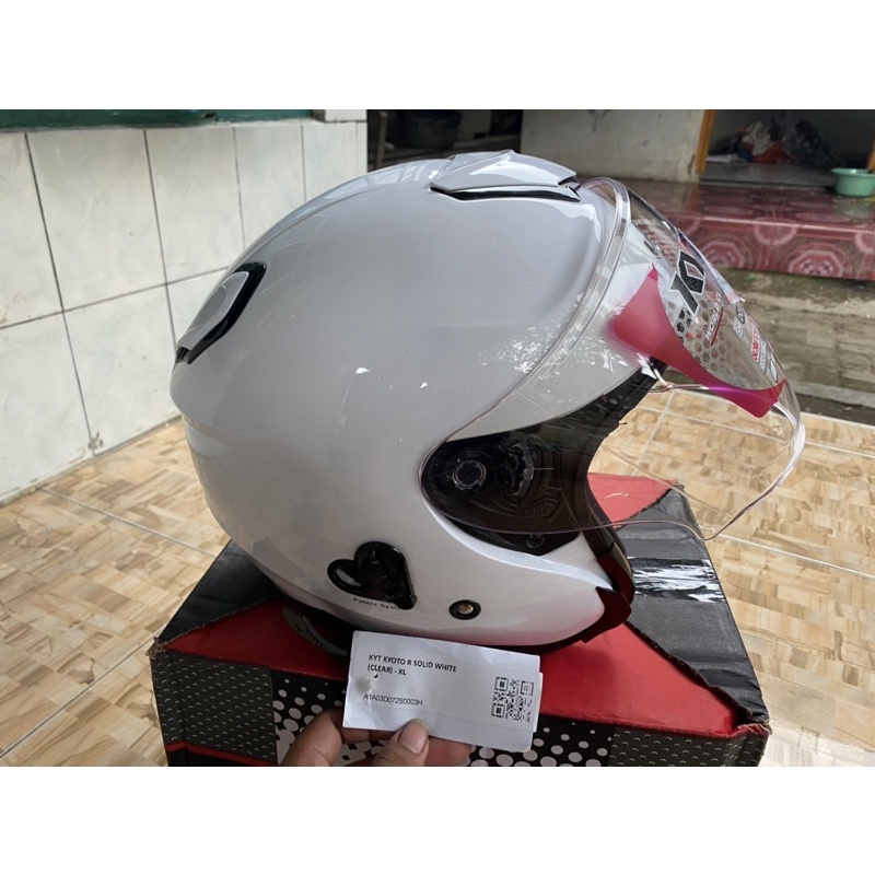 Jual KYT Kyoto Putih | Shopee Indonesia