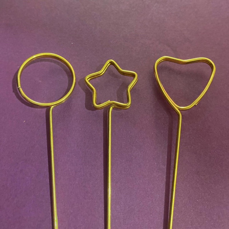 Jual Klip Kartu Ucapan / Stick Kartu Ucapan - Besi | Shopee Indonesia