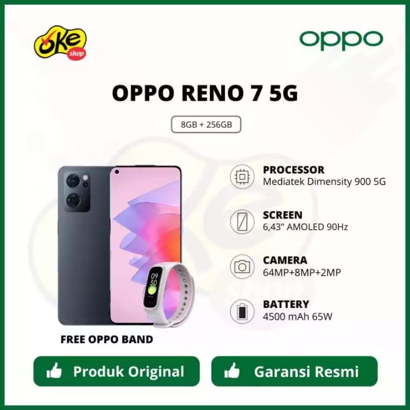 Jual OPPO RENO 7 5G Garansi Resmi (Update) | Shopee Indonesia