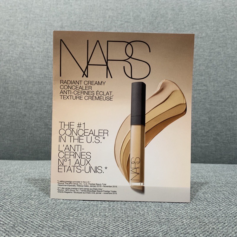 Jual NARS Foundation / Concealer SACHET SAMPLE CARD | Shopee Indonesia