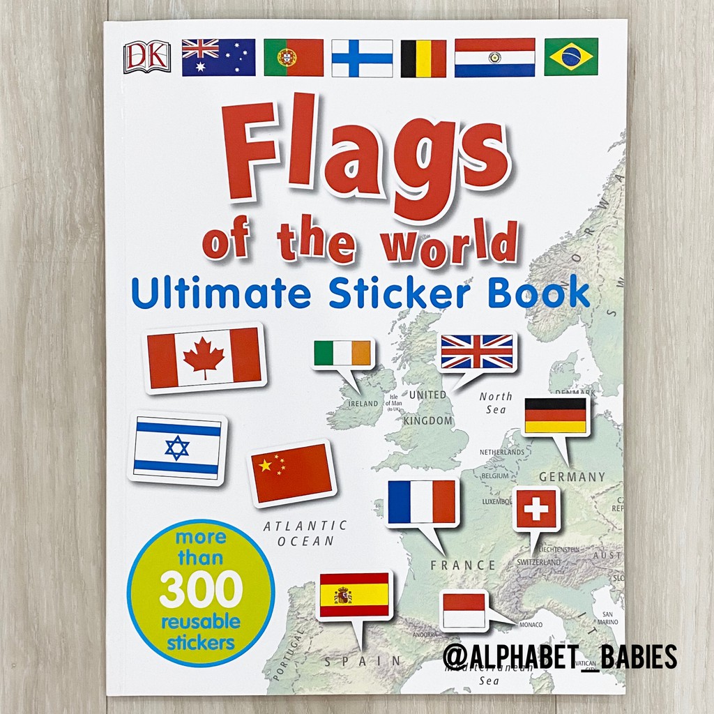 Jual DK Ultimate Sticker Book - Flags of the World (More than 300 ...