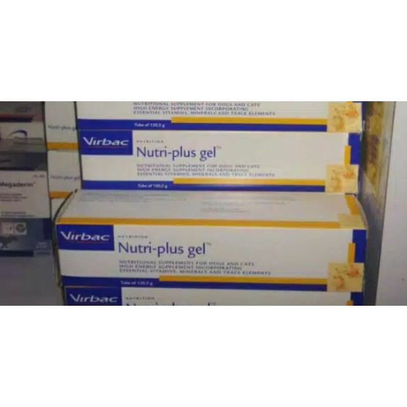 Jual nutriplus gel 120gr suplemen untuk kucing dan anjing | Shopee ...