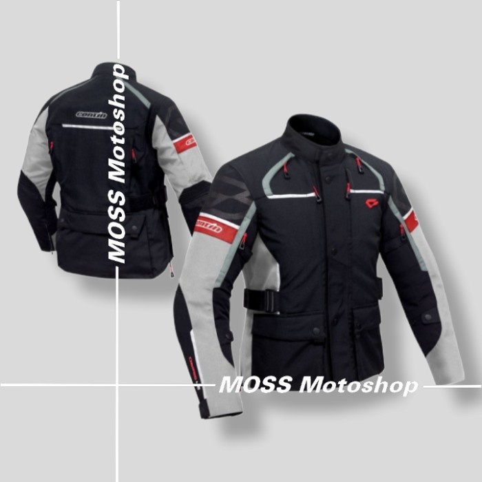 Jual JAKET MOTOR CONTIN OSIRIS LE SILVER | WINDPROOF | ORIGINAL ...