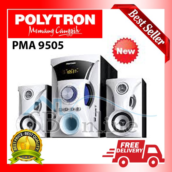 Jual Speaker Aktif Multimedia Polytron PMA-9505 PMA9505 Bluetooth ...