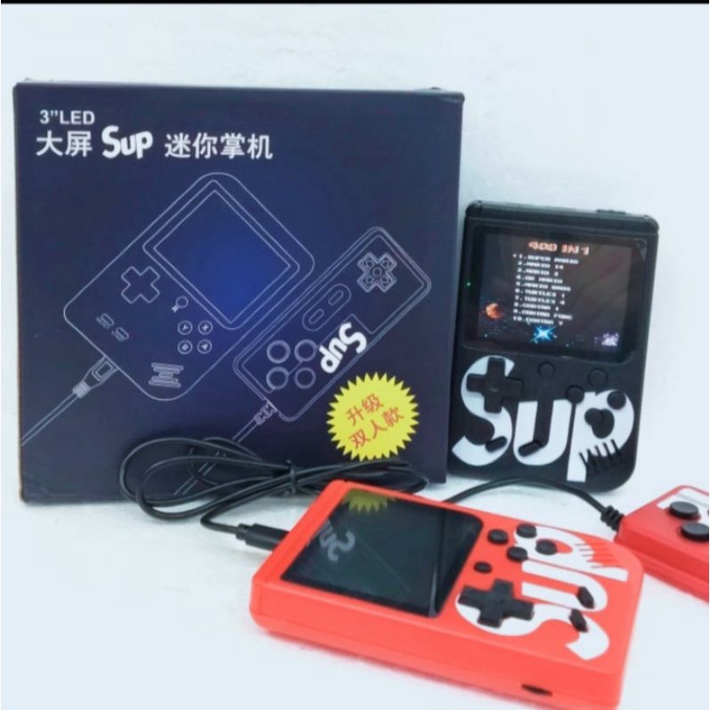 Jual Gameboy gamebox sup plus 400 in 1 Dual joystick | Shopee Indonesia