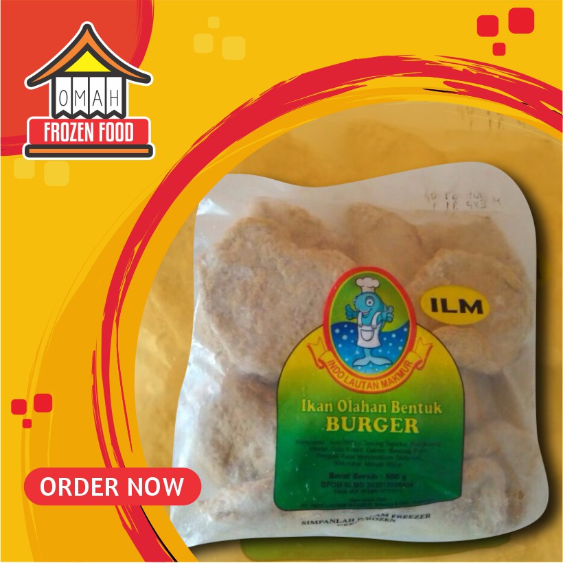 Jual Ilm Burger Ikan Olahan Jajanan SD (NON COD DAN REGULER DILUAR KOTA ...