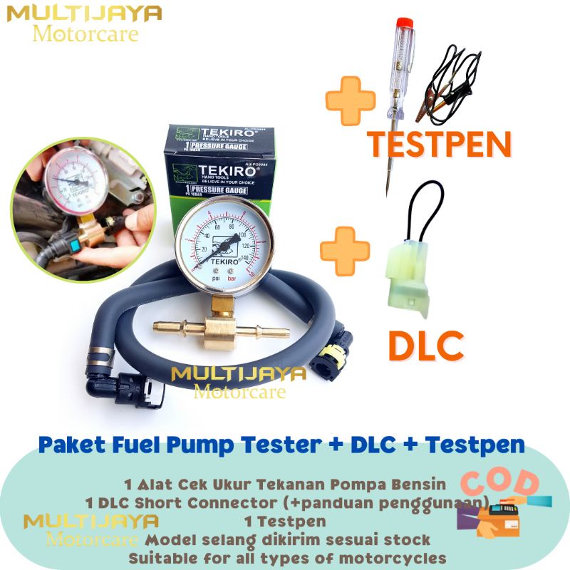 Jual PROMO FPG Fuel Pressure Gauge Alat Cek Pengukur Tekanan Pompa ...