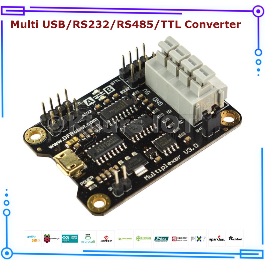 Jual DFRobot Multi USB / RS232 / RS485 / TTL Converter | Shopee Indonesia