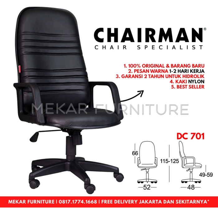 Jual Kursi Kantor Chairman DC 701 | Shopee Indonesia