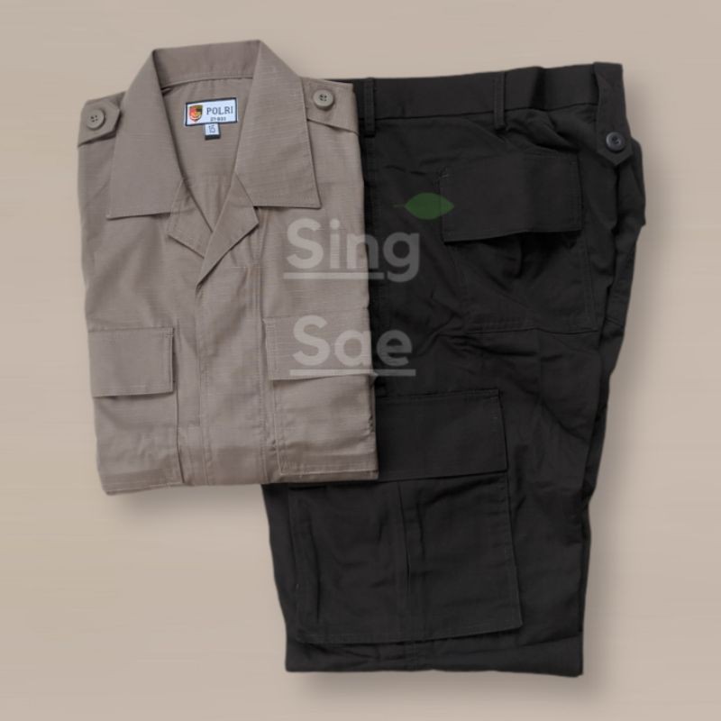 Jual Baju PDL POLRI POLISI Jatah Asli/PDLT/SERAGAM POLRI/Baju Security ...