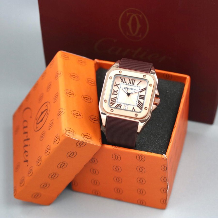 Jual JAM TANGAN WANITA DATE ROMAWI (ADA 12 WARNA) | Shopee Indonesia