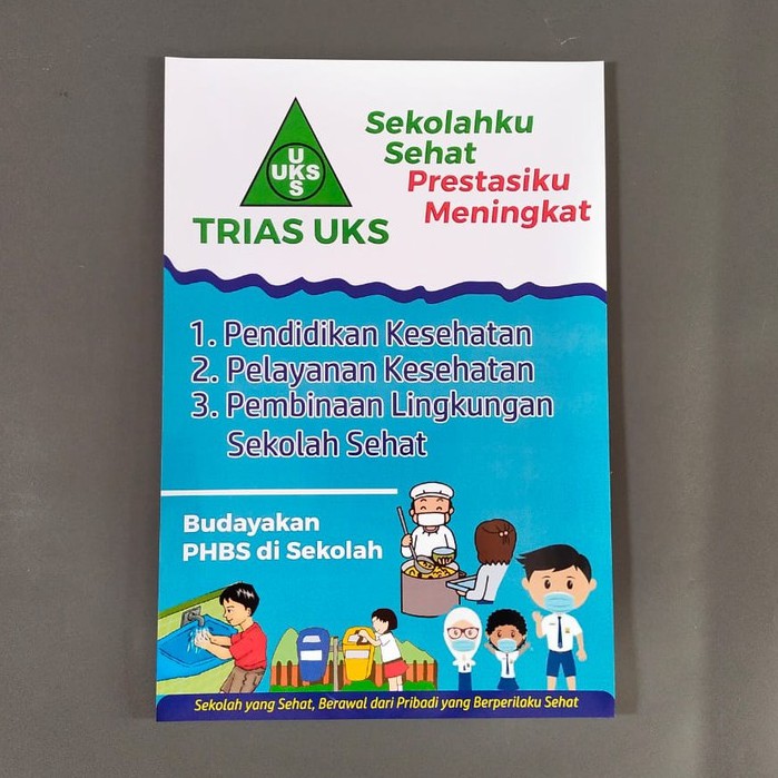 Jual Poster Trias UKS 2 | Poster Trias uks Sekolah | Shopee Indonesia