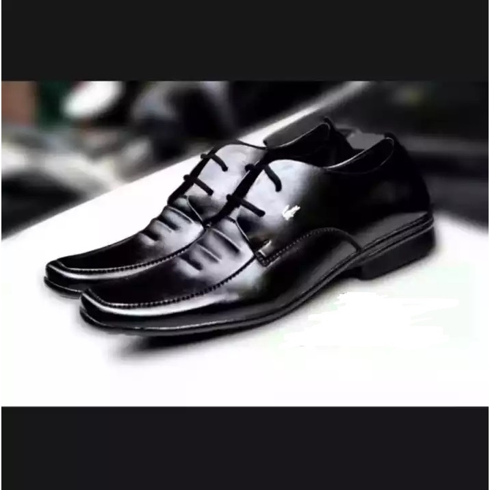 Jual Top Seller☆ Sepatu Pria Pantofel Tali Pendek Kulit Swedian Formal ...