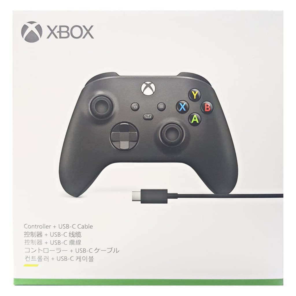 Jual New XBox Series Wireless Controller +USB-C Cable (Carbon Black ...