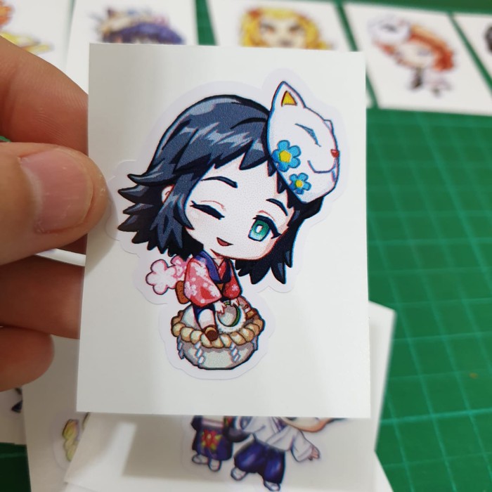 Jual Sticker Anime Demon Slayer Set - Makomo | Shopee Indonesia