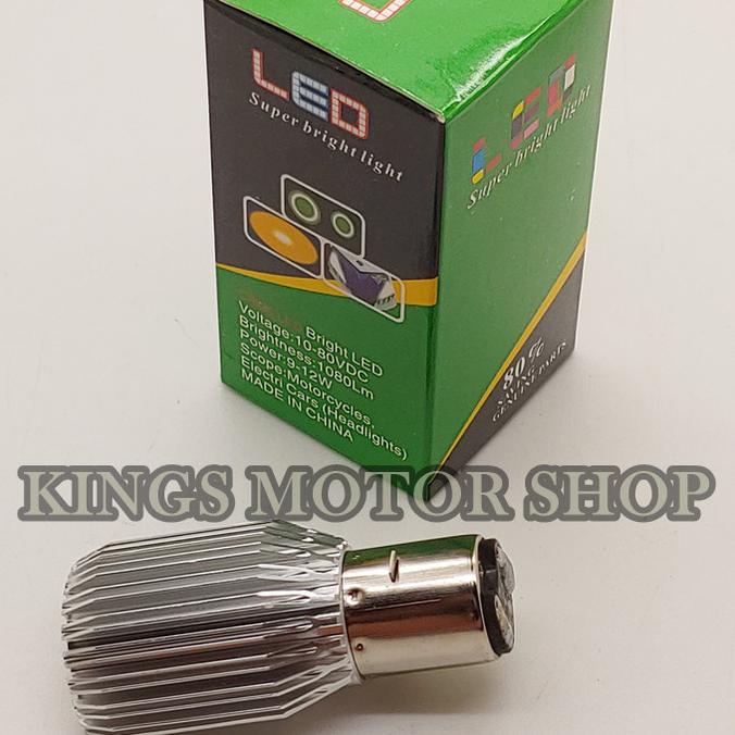 Jual Lampu Depan LED Thunder Vespa Putih 6000K kings-m0 Ayo Beli ...