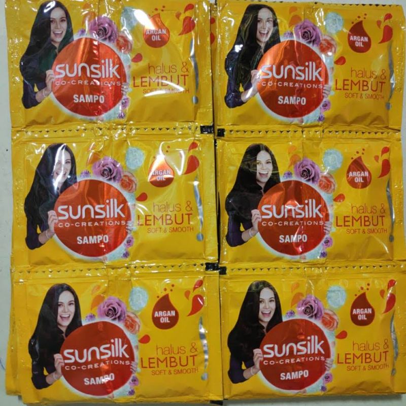 Jual SUNSILK SHAMPOO 1 RENCENG ISI 12 SACHET | Shopee Indonesia