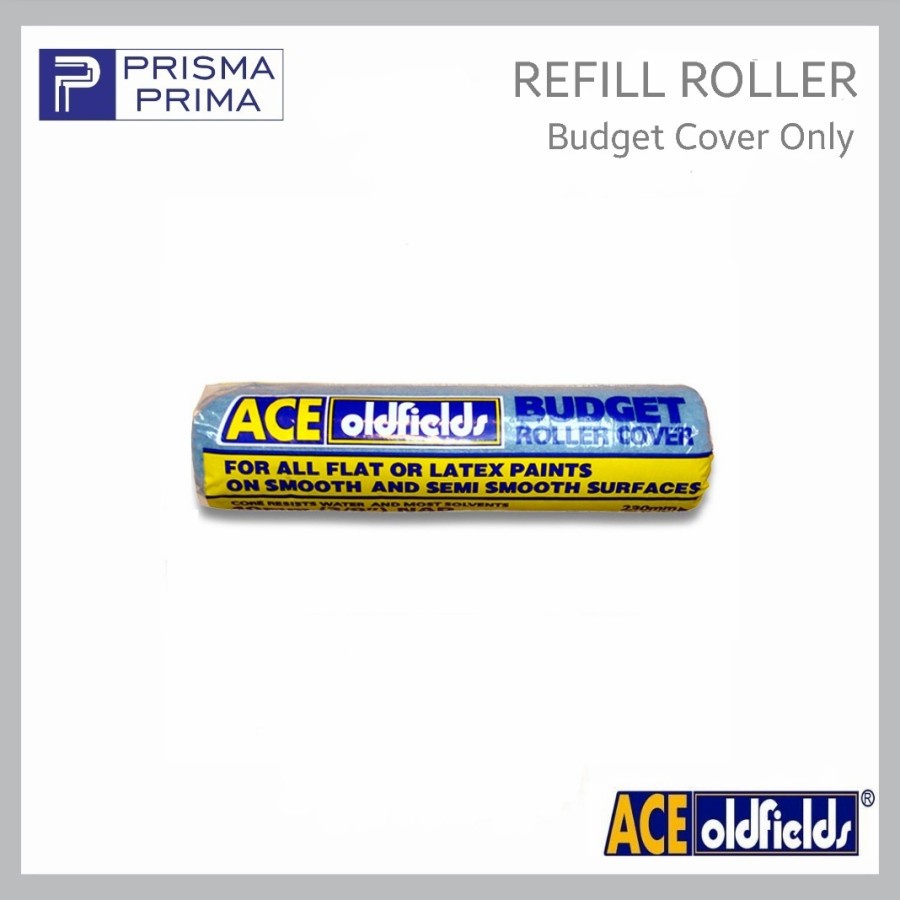 Jual Bulu Isi Ulang Roll Refill Kuas Rol Cat BUDGET 9 Inch Roller ACE ...