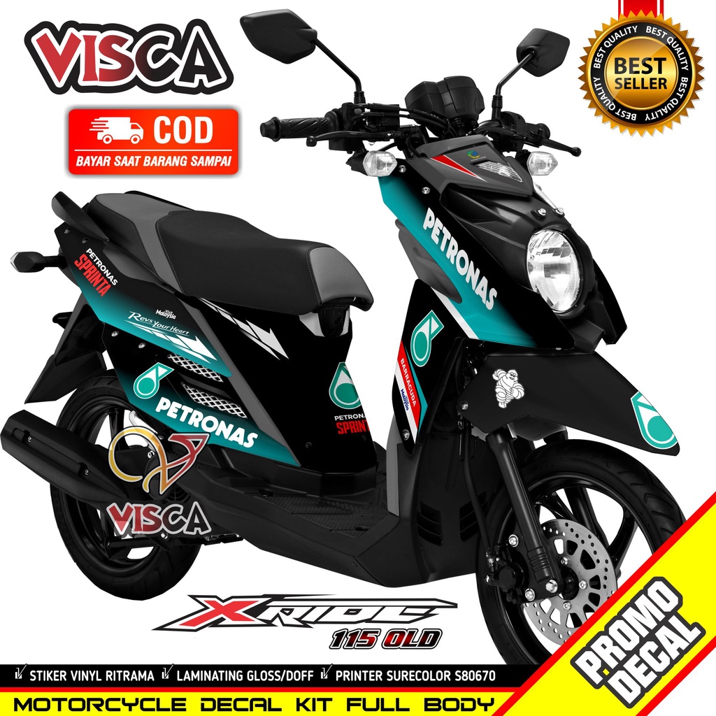Jual Decal X Ride 115 Full Body Stiker X Ride 115 Full Body Striping X ...
