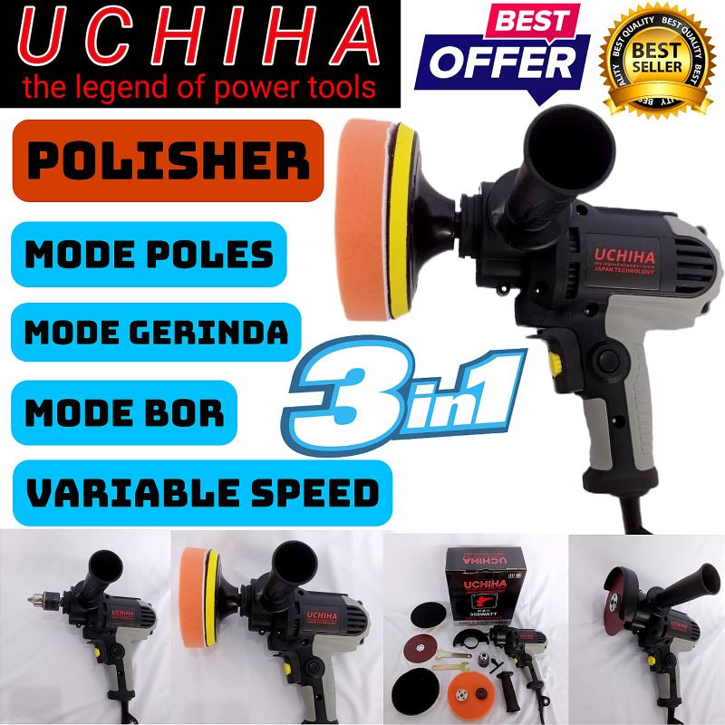 Jual mesin poles mobil 3in1 2fungsi poles dan bor mesin poles mobil dan ...