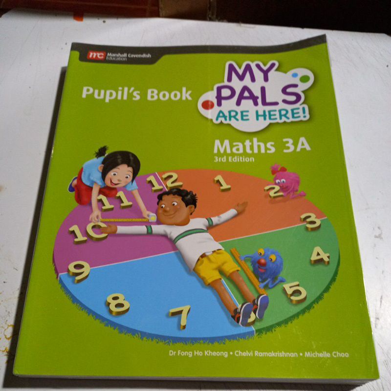 Jual Pupil's Book MY PALS ARE HERE MATHS 3A + Workbook 3A/set | Shopee ...