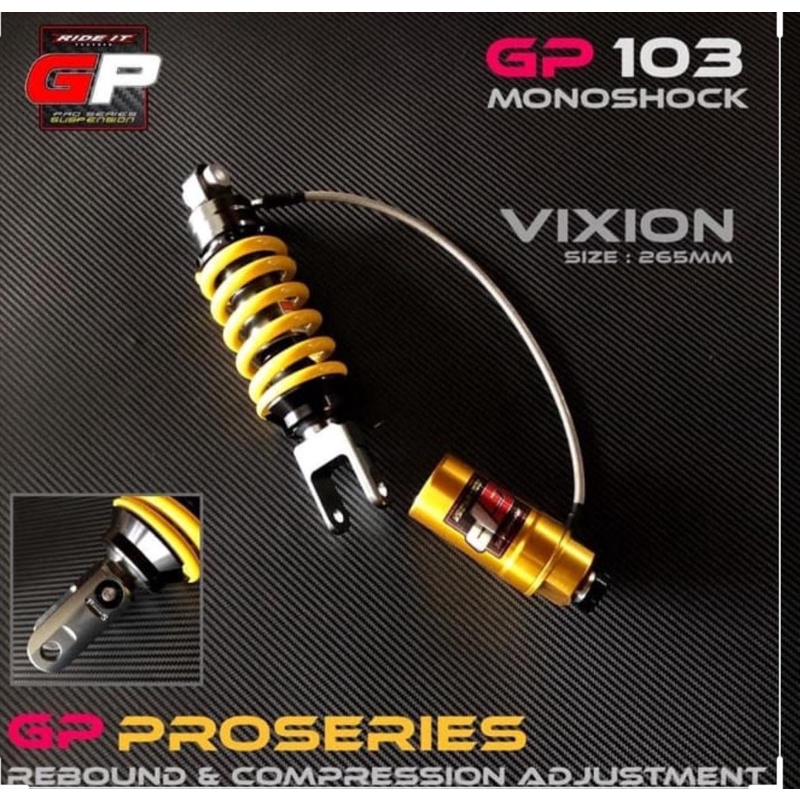 Jual Monoshock Ride It GP 103 Mtr Vixion | Shopee Indonesia