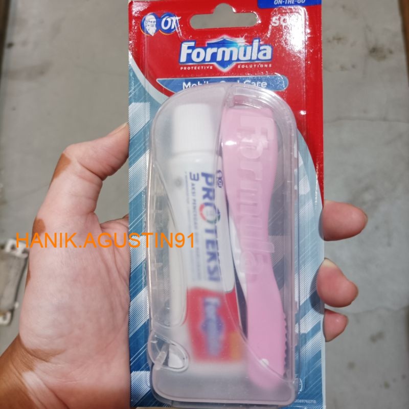 Jual Formula SG flip Mobile Oral Care Travel Pack / Formula Sikat Gigi ...