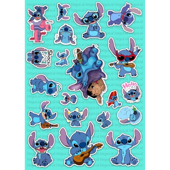 Jual Lilo and Stitch Sticker Pack by Fasyca | Sticker Lilo and Stitch ...