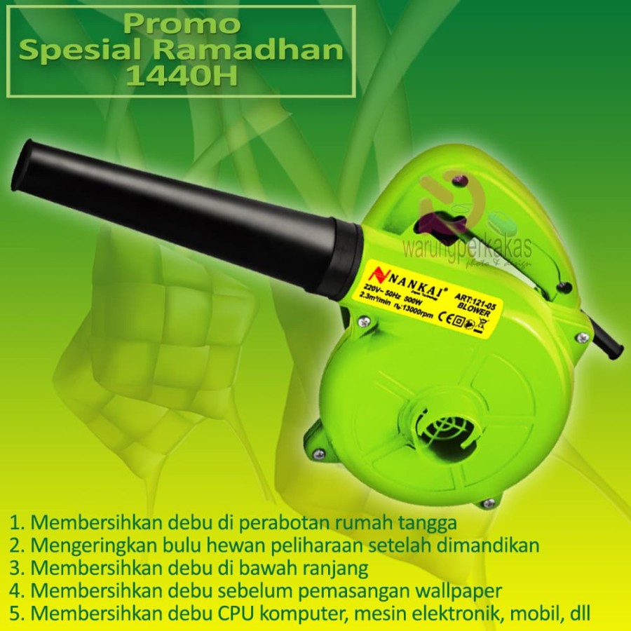 Jual NANKAI Hand Blower Peniup Debu / Blower Tangan Hisap Tiup Debu ...