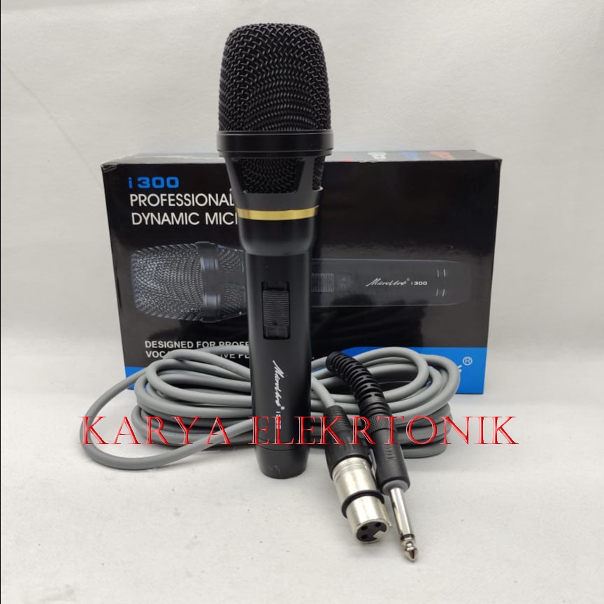 Jual MIC KABEL MICROVERB I300 - I 300 MICROPHONE ORIGINAL | Shopee ...