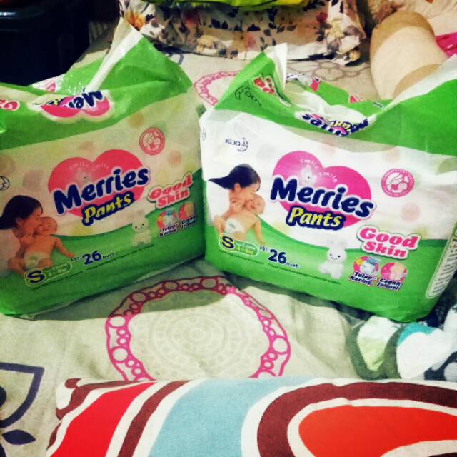 Jual Diapers brand Merries ukuran S isi 26 | Shopee Indonesia
