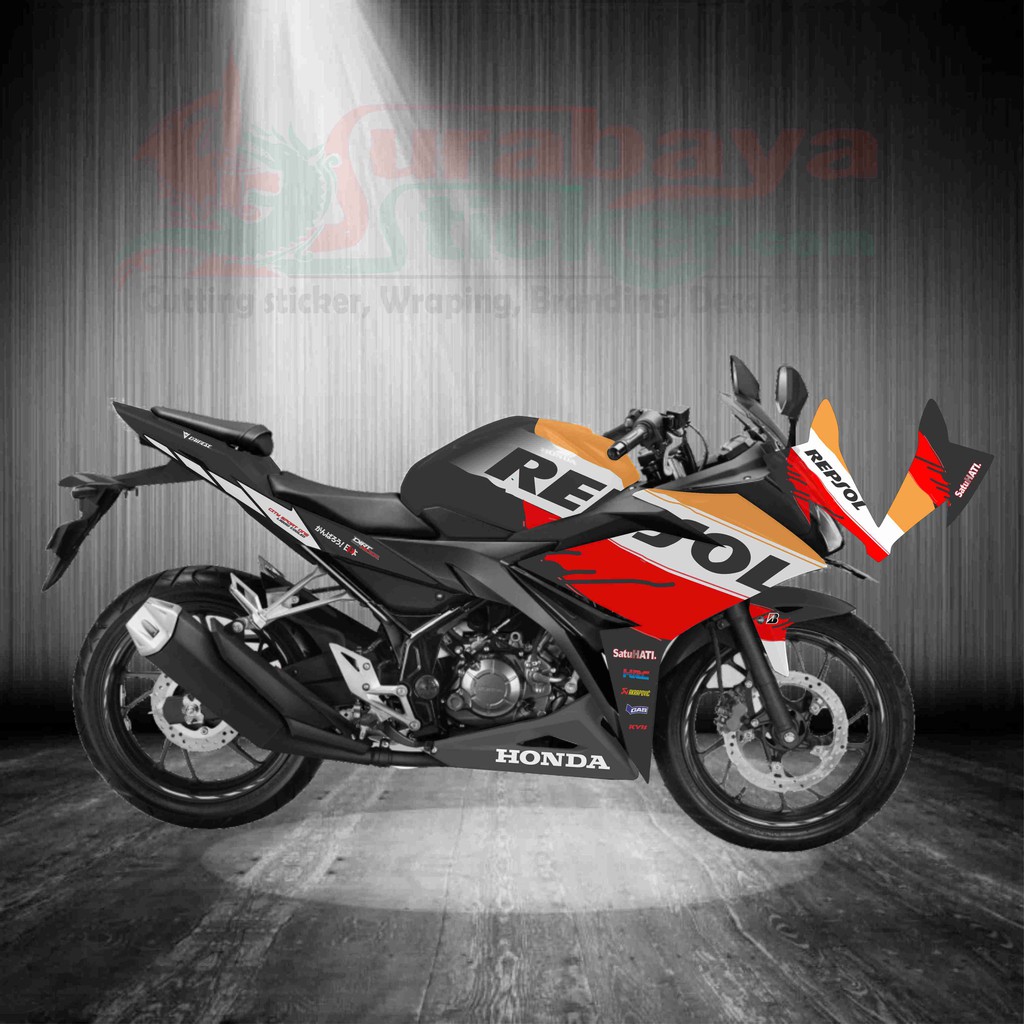 Jual DECAL HONDA CBR 150 REPSOL | Shopee Indonesia