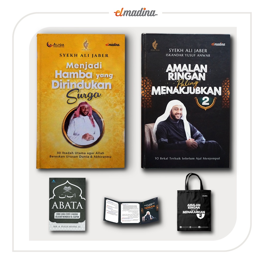 Jual Elmadina - Paket Buku syekh ali jaber | Shopee Indonesia