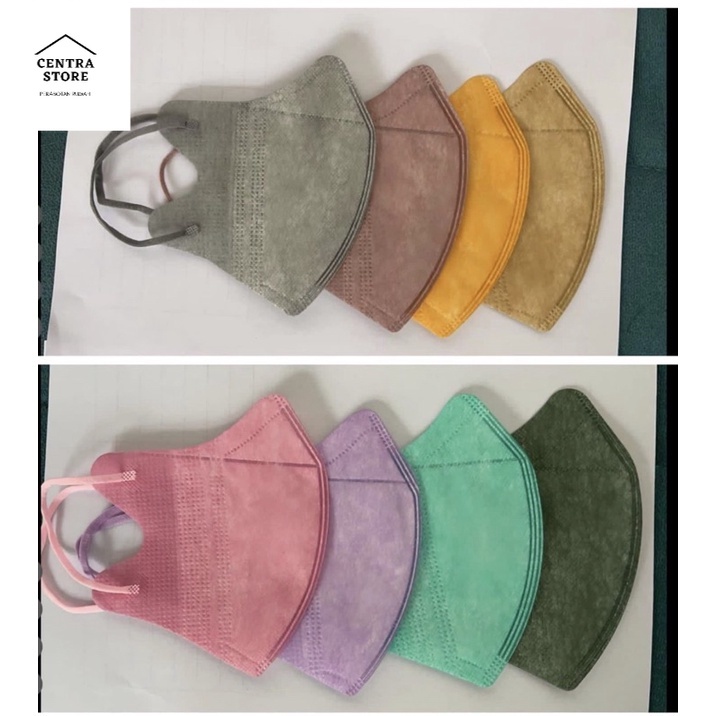 Jual Duckbil Masker Warna Soft Campur Isi 50pcs | Shopee Indonesia