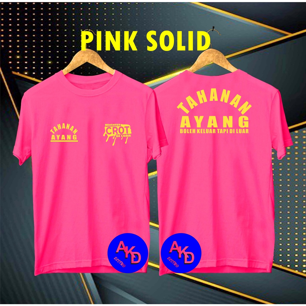 Jual COD/KAOS GOLD TAHANAN AYANG BOLEH KELUAR TAPI DI LUAR /KAOS ...