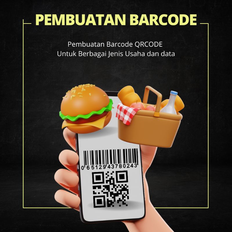 Jual Pembuatan Barcode Untuk Usaha / pembuatan barcode untuk barang / pembuatan barcode untuk ...