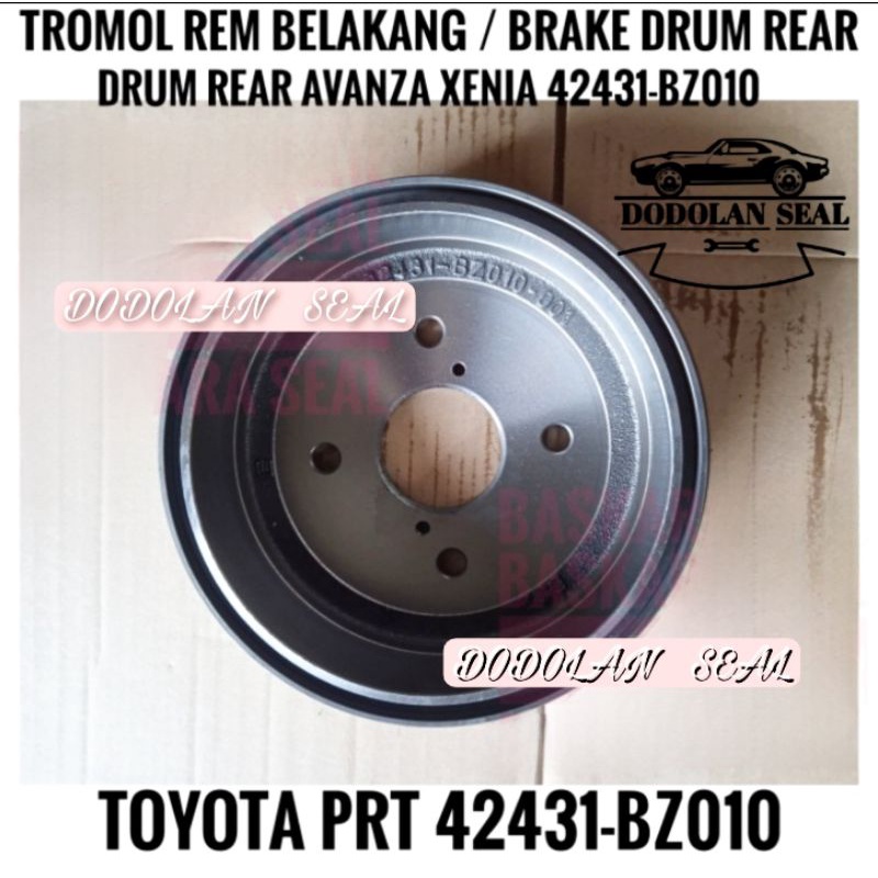 Jual TROMOL REM BELAKANG/BRAKE DRUM REAR AVANZA XENIA 42431-BZ010 ...