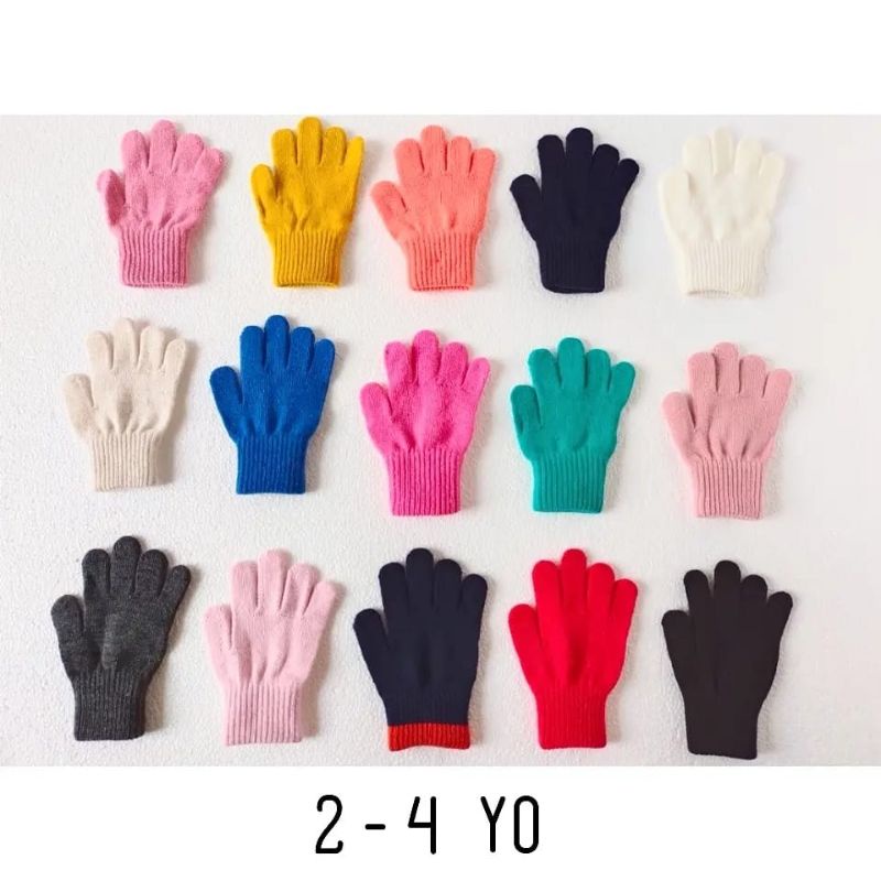 Jual (Kaki Imut) Sarung tangan anak / KIDS Gloves 2-4 th | Shopee Indonesia