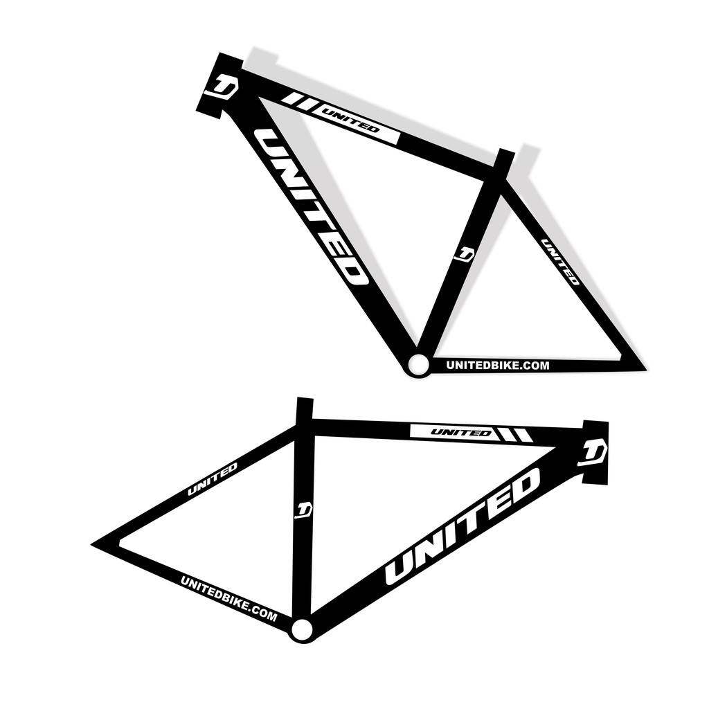 Jual Stiker Cutting Sepeda UNITED | Shopee Indonesia