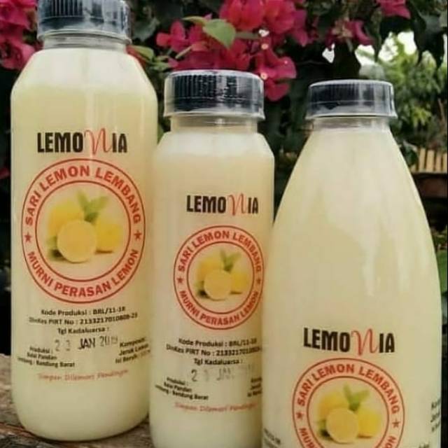 Jual Sari Lemon Lemonia 500 ml | Shopee Indonesia