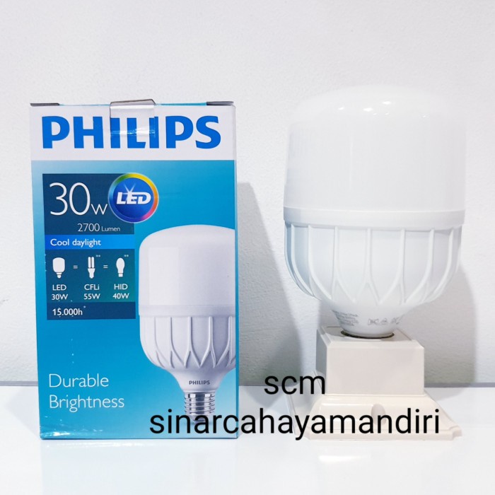Jual ORIGINAL LAMPU PHILIPS LED 30 WATT, 40 WATT, 50 WATT TRUE FORCE - 30 WATT | Shopee Indonesia