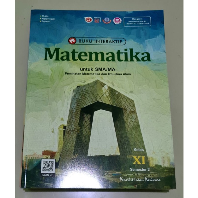 Jual Buku PR/LKS matematika peminatan kelas XI,11 semester 2 (K13 revisi) intan pariwara, 2021 ...
