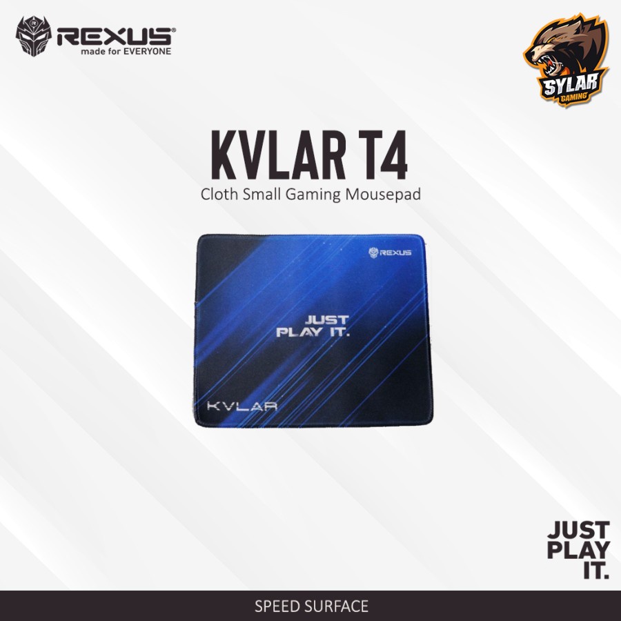 Jual Rexus Kvlar T4 T 4 Cloth Small Gaming Mousepad Shopee Indonesia