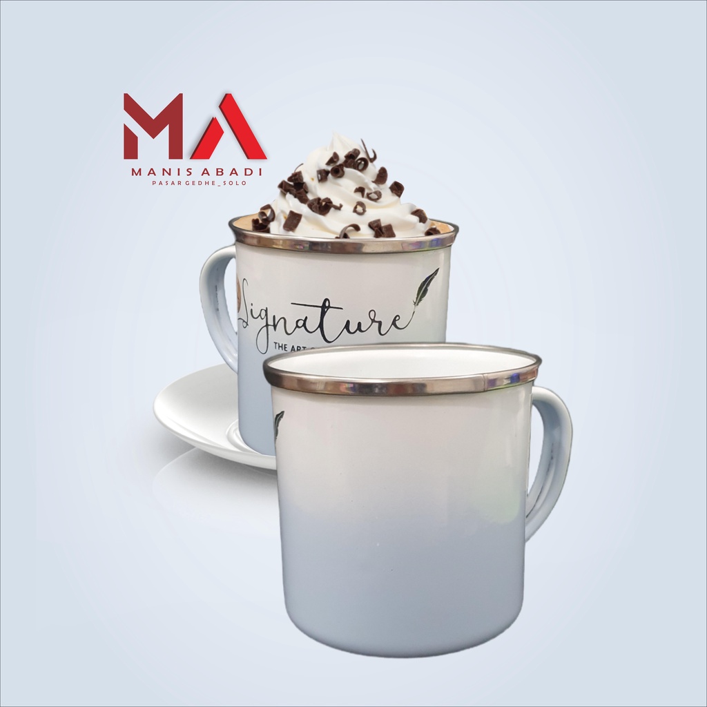 Jual Gelas Enamel Signature | Shopee Indonesia